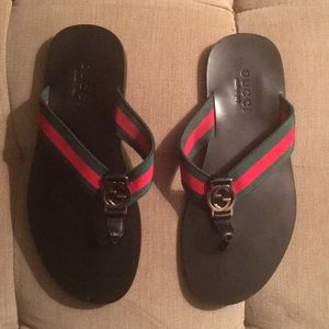 Gucci | Shoes | Gucci Gg Line Flip Flop | Poshmark